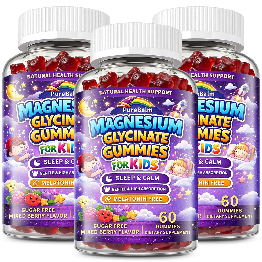 PureBalm magnesium glycinate gummies benefits