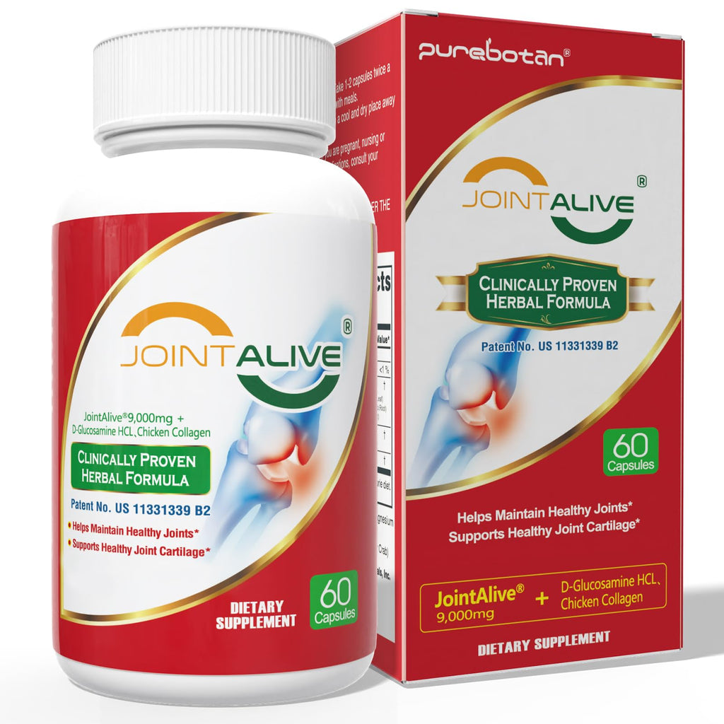 PureBotan glucosamine joint support capsules