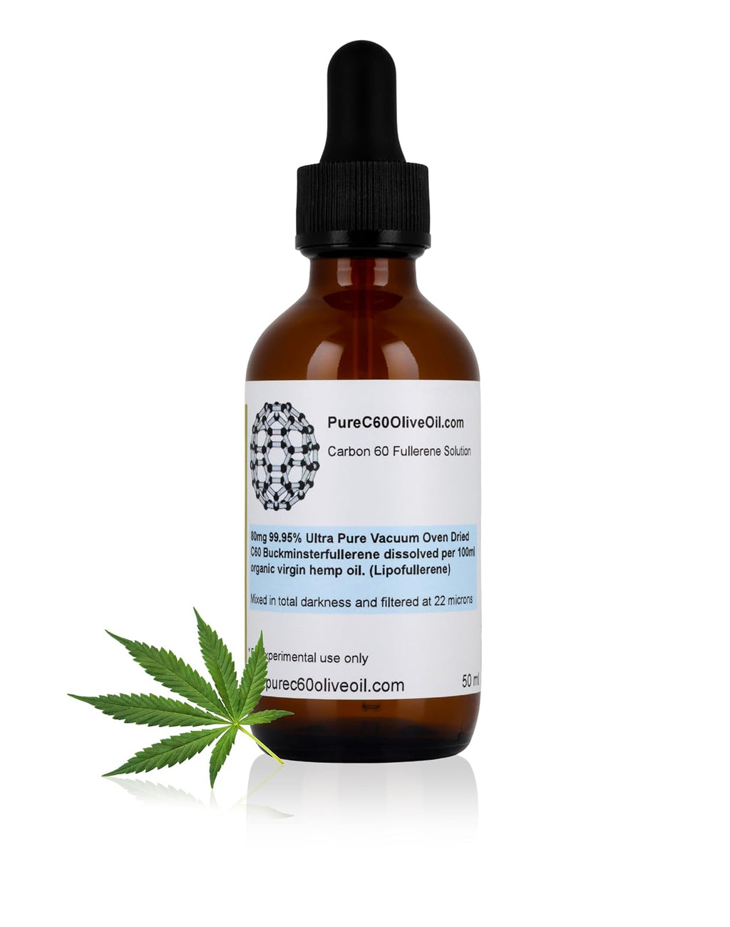 PureC60OliveOil organic hemp seed oil
