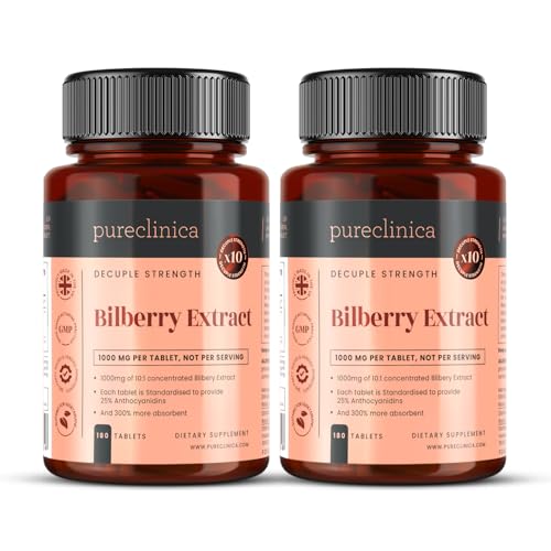 pureclinica bilberry for eye health