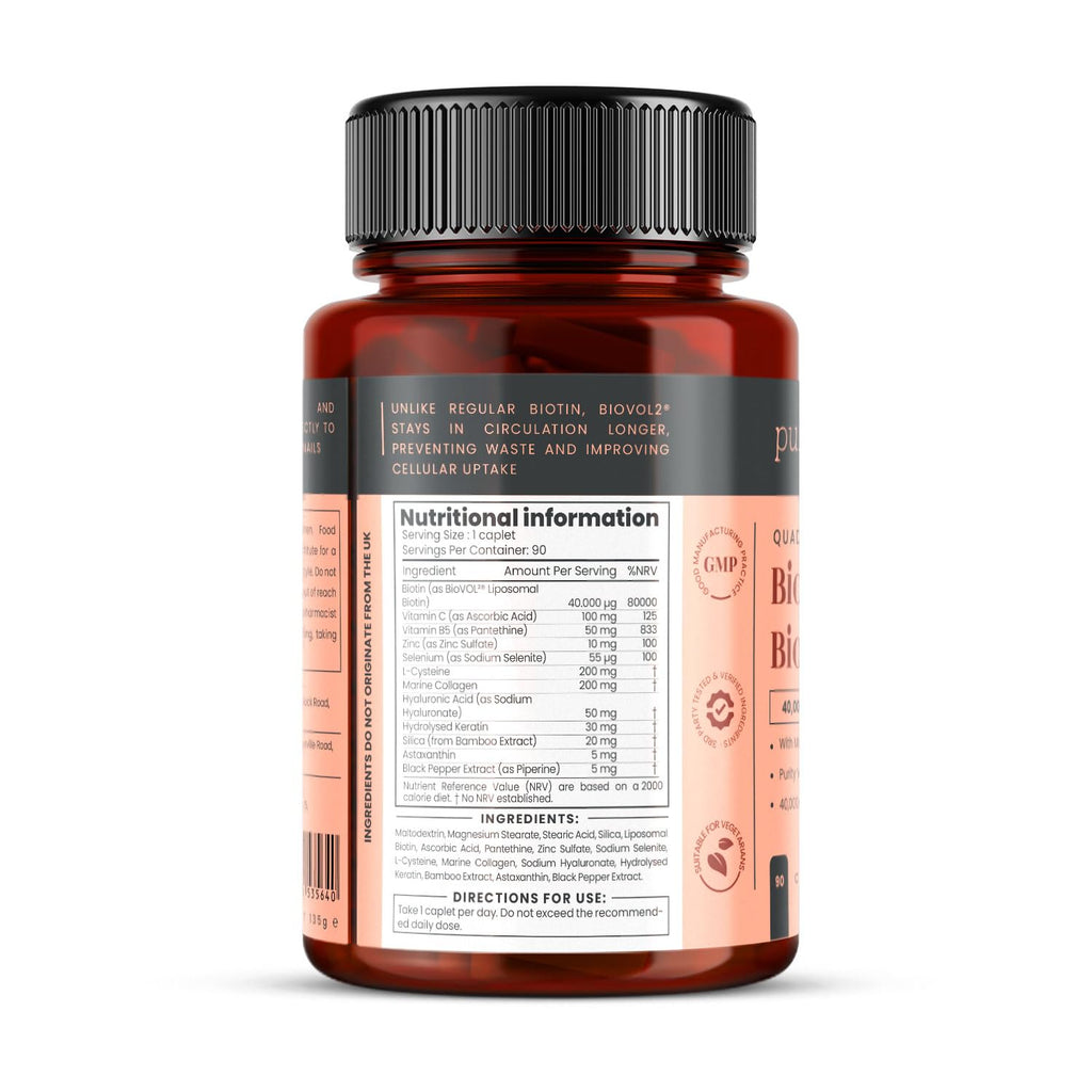 PureClinica biotin for energy boost
