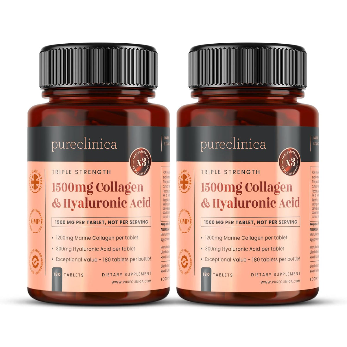 PureClinica collagen tablets for beauty