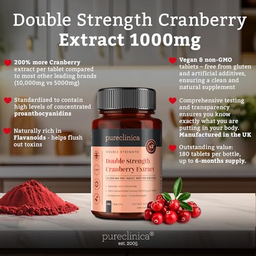 pureclinica cranberry for daily nutrition