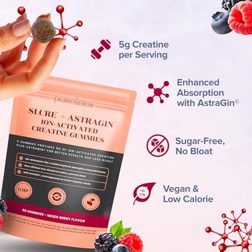 PureClinica creatine supplement for athletes