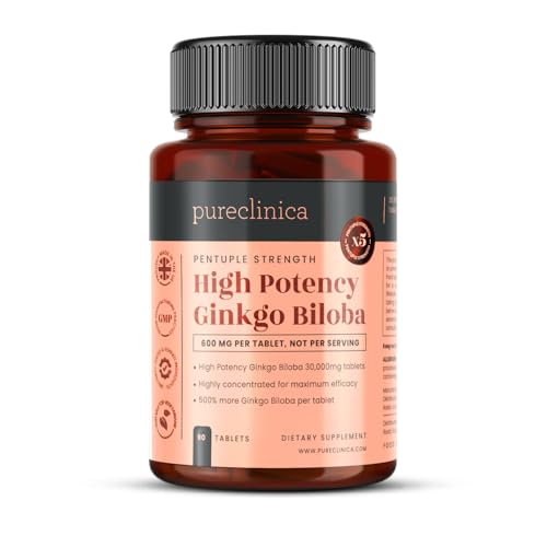 pureclinica ginkgo biloba tablets