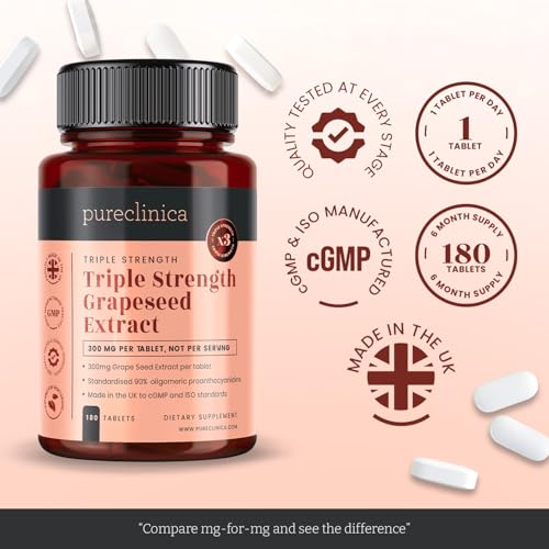 pureclinica grape seed extract supplement