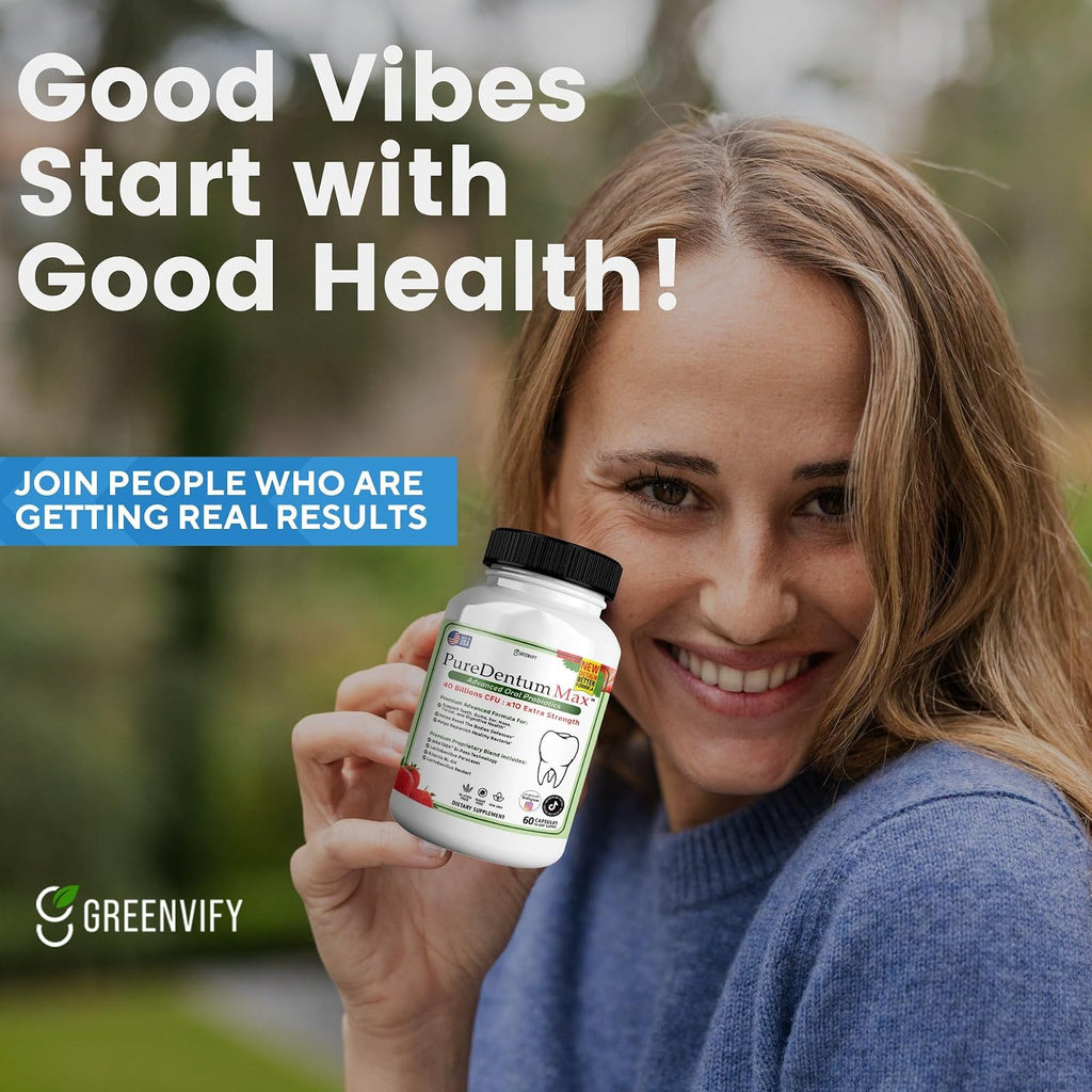 Puredentum Max probiotics for daily use