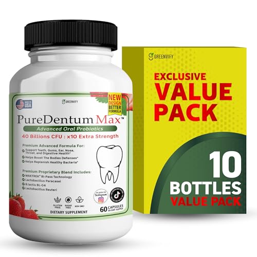 PureDentum oral probiotics for gut health