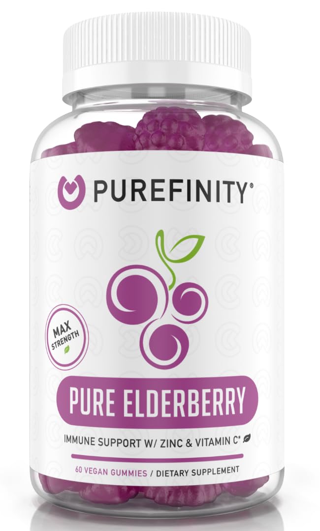 PUREFINITY elderberry gummies with vitamin C