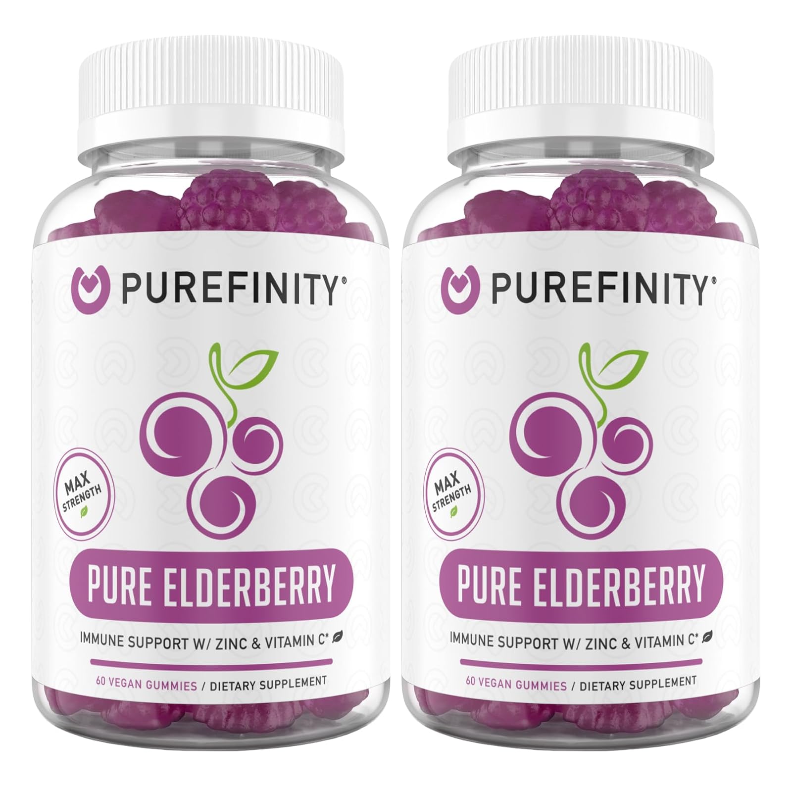 PUREFINITY elderberry gummies with vitamin C