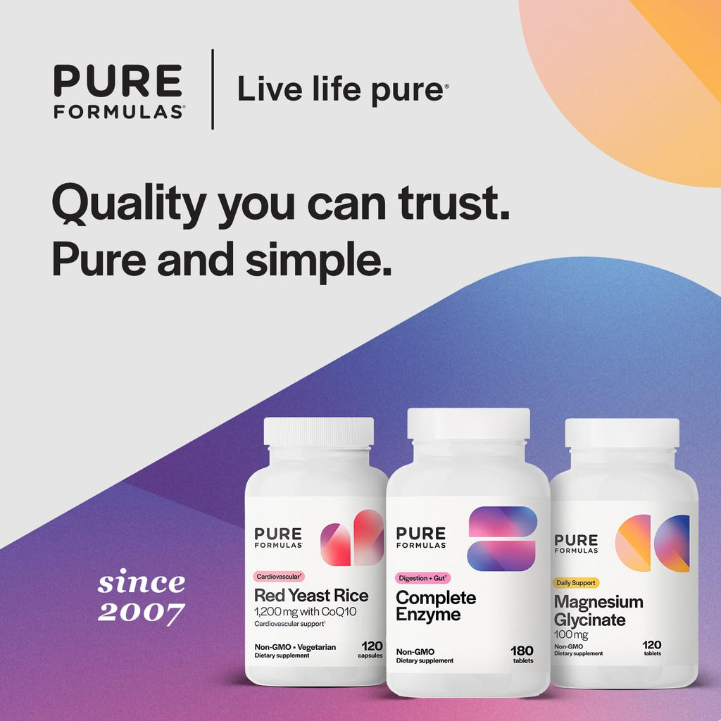 PureFormulas enzymes for better absorption