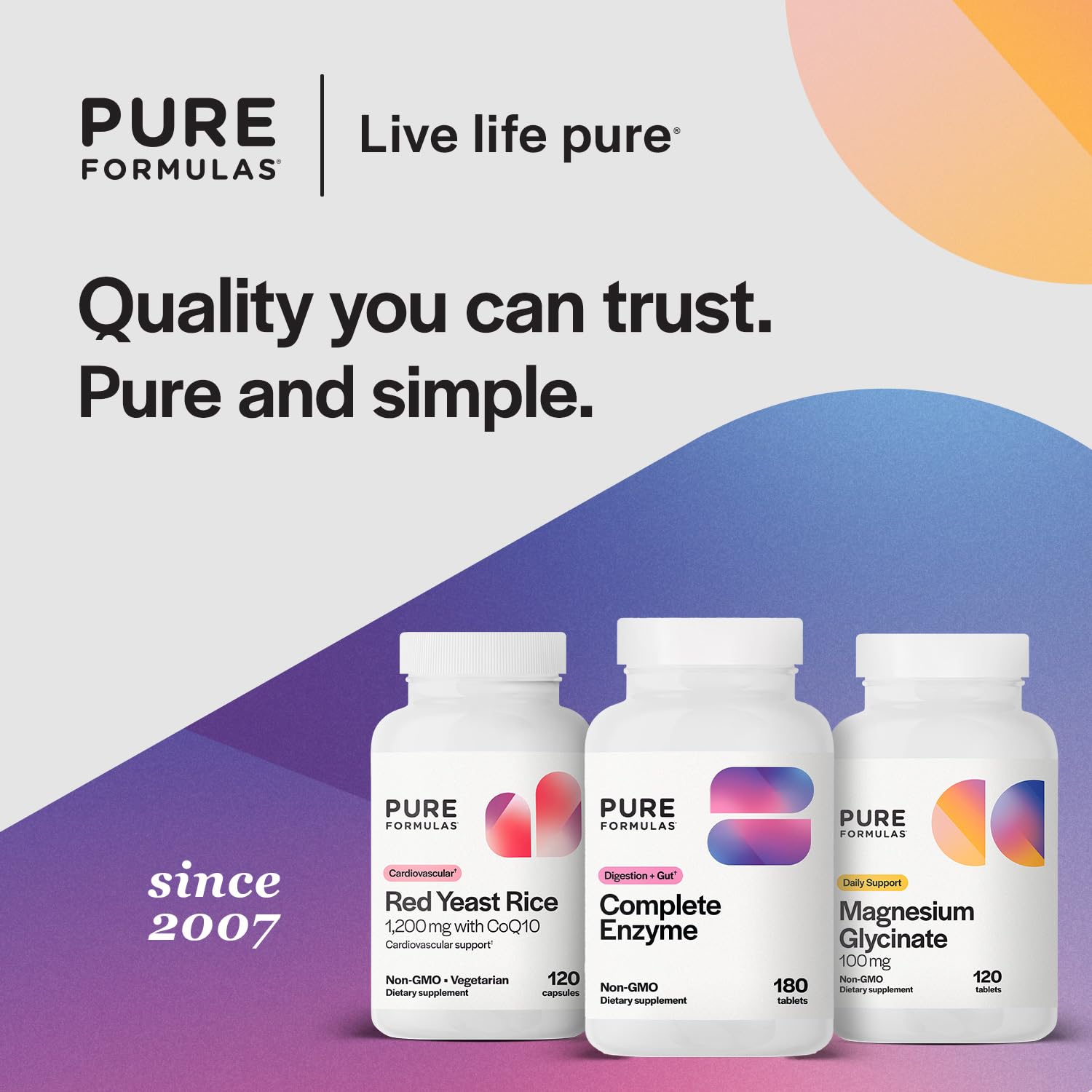 PureFormulas enzymes for better absorption