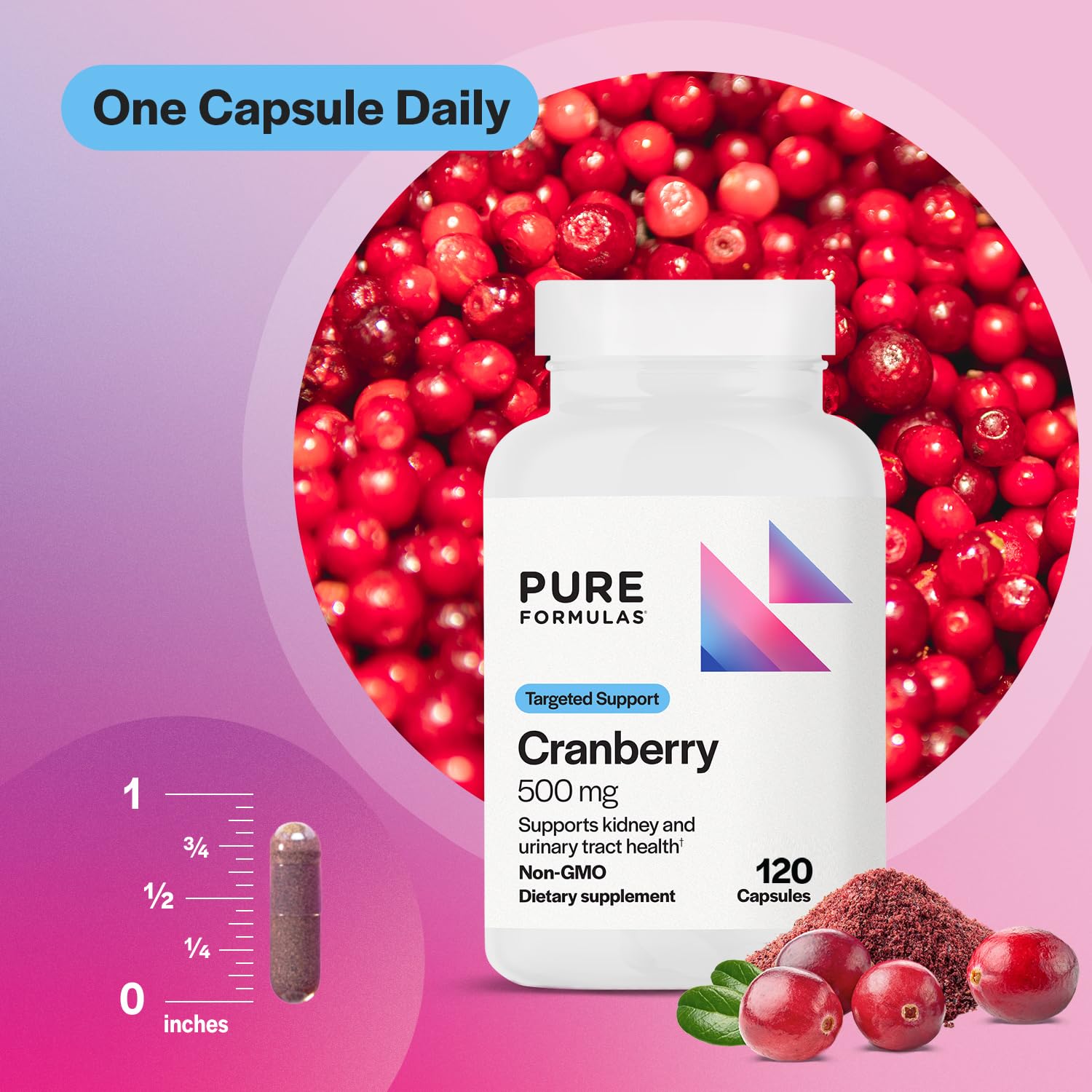 PureFormulas herbal capsules for immune boost
