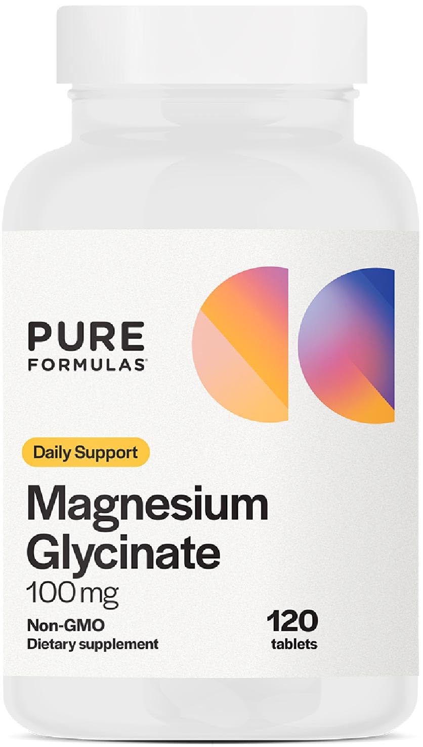 PureFormulas magnesium glycinate for relaxation