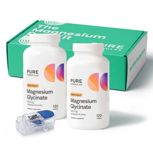 PureFormulas magnesium glycinate supplement