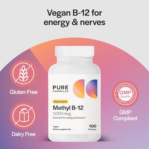 PureFormulas Methyl B12 for cognitive health