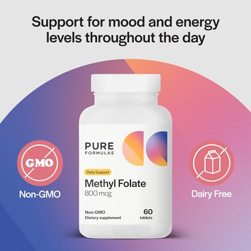 PureFormulas methylfolate for energy