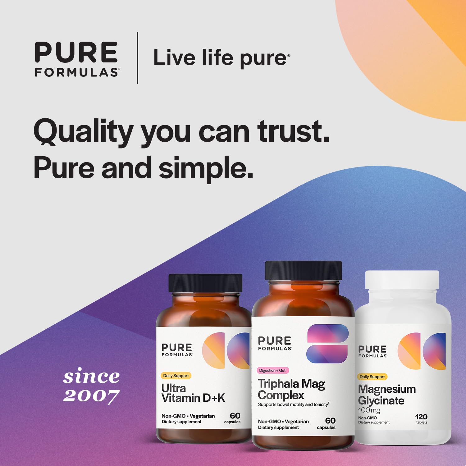 PureFormulas triphala for daily use