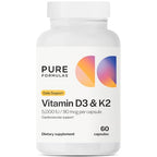 PureFormulas Vitamin D3 K2 capsules