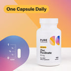 PureFormulas zinc for daily wellness
