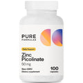 PureFormulas zinc picolinate capsules