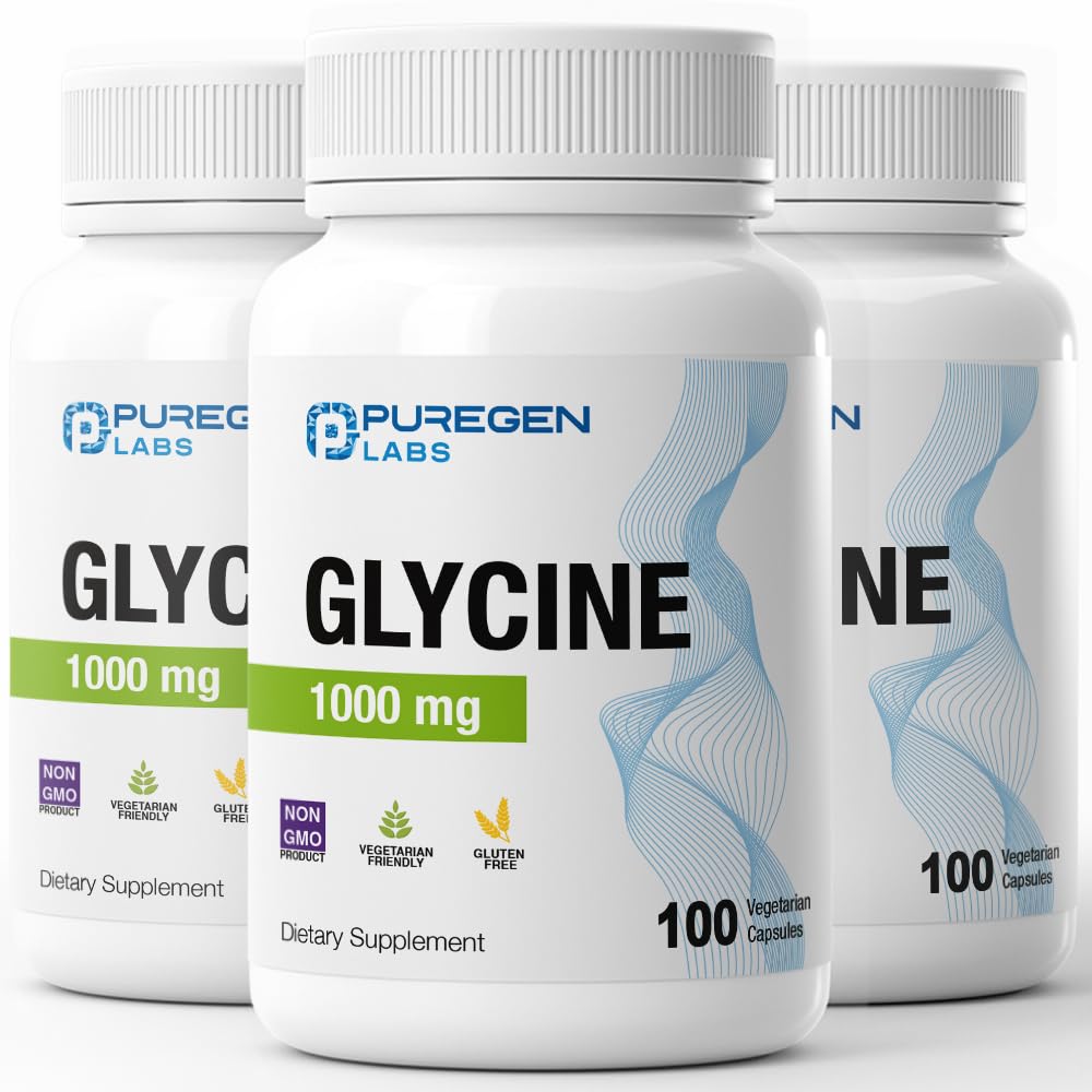 Puregen Labs Glycine vegetarian capsules