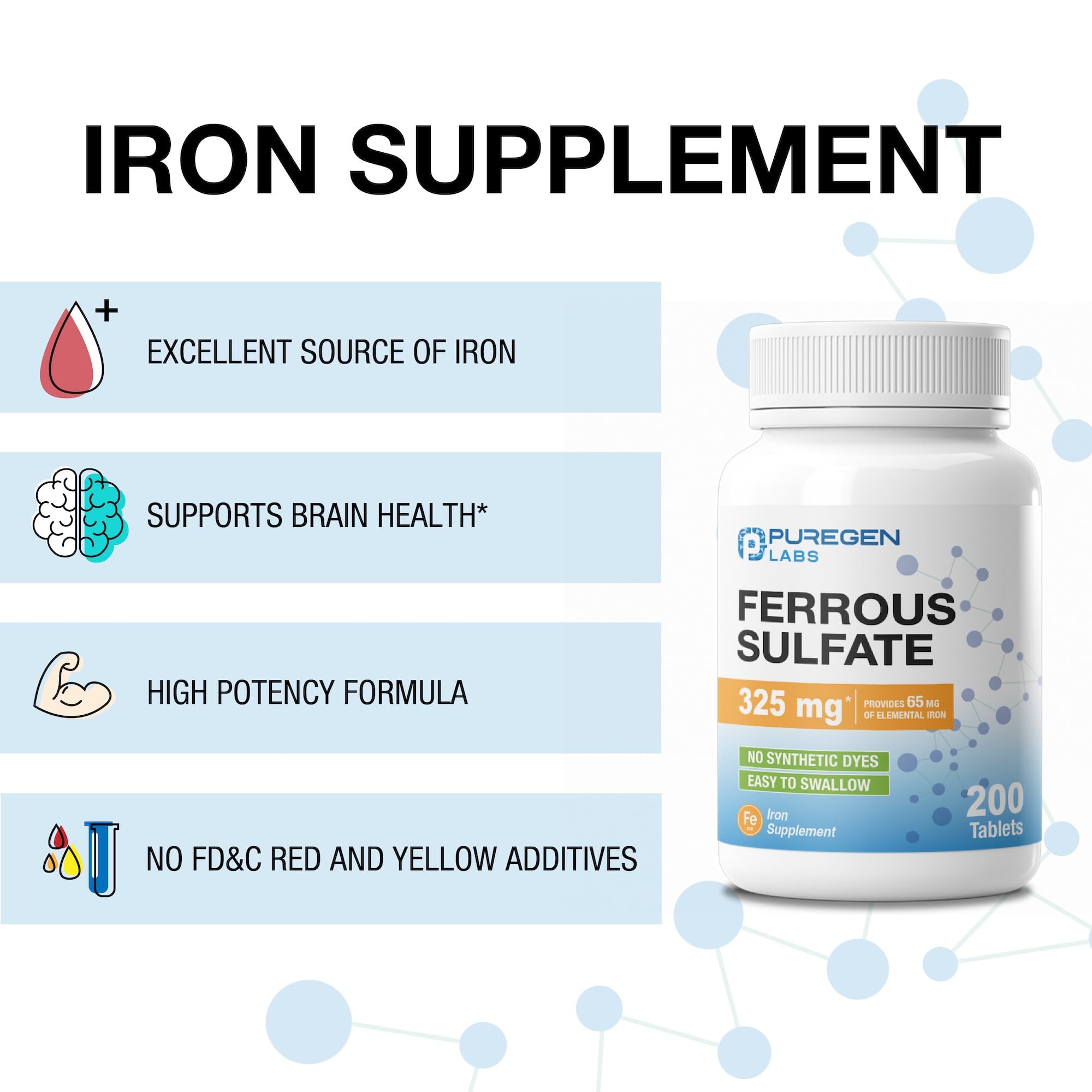 puregen labs iron for vitality