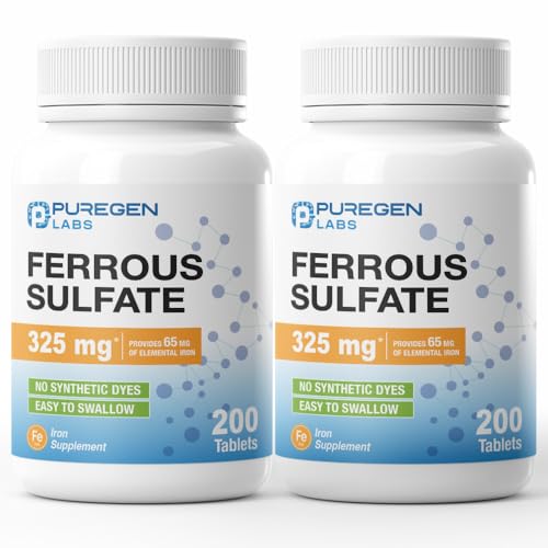 Puregen Labs iron supplement for women