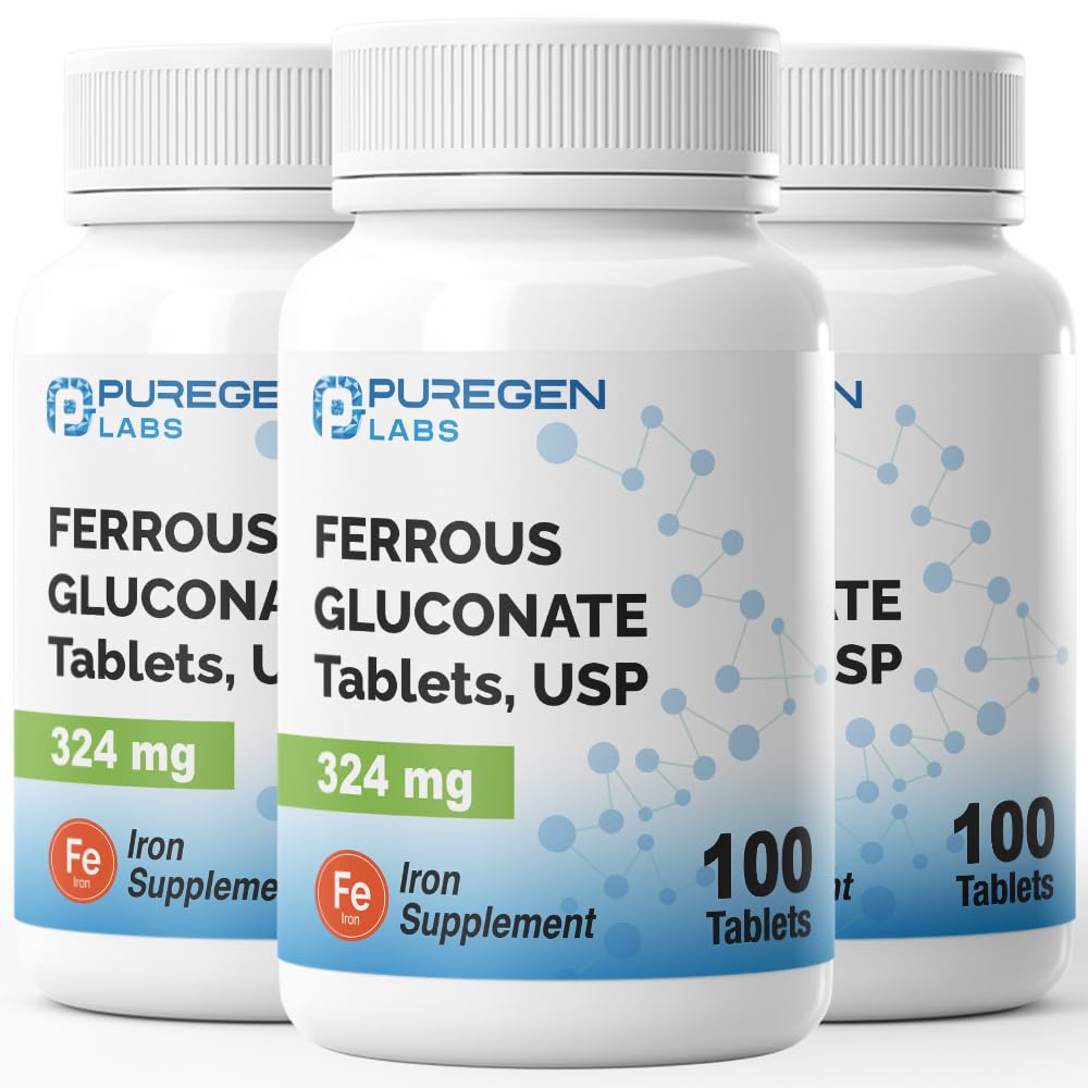 Puregen Labs iron supplement for women
