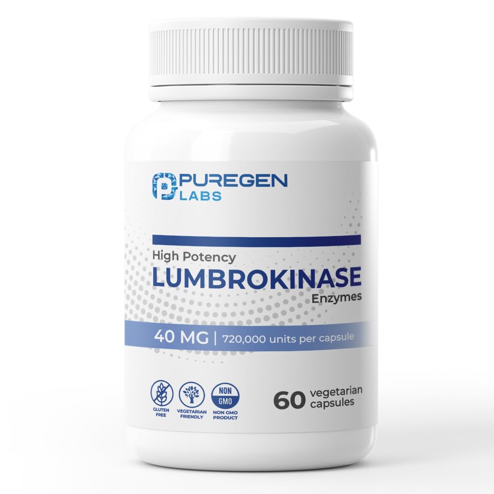 Puregen Labs Lumbrokinase for digestion