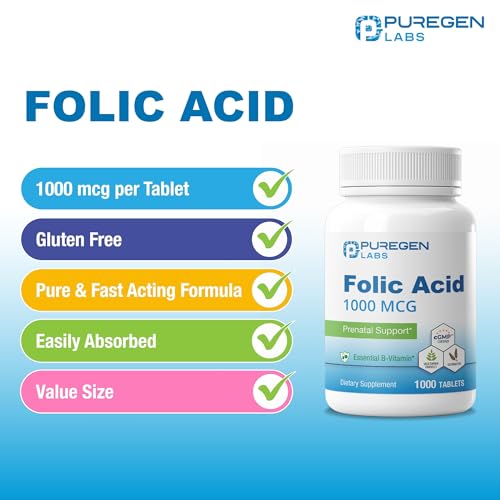 Puregen Labs methylfolate for energy