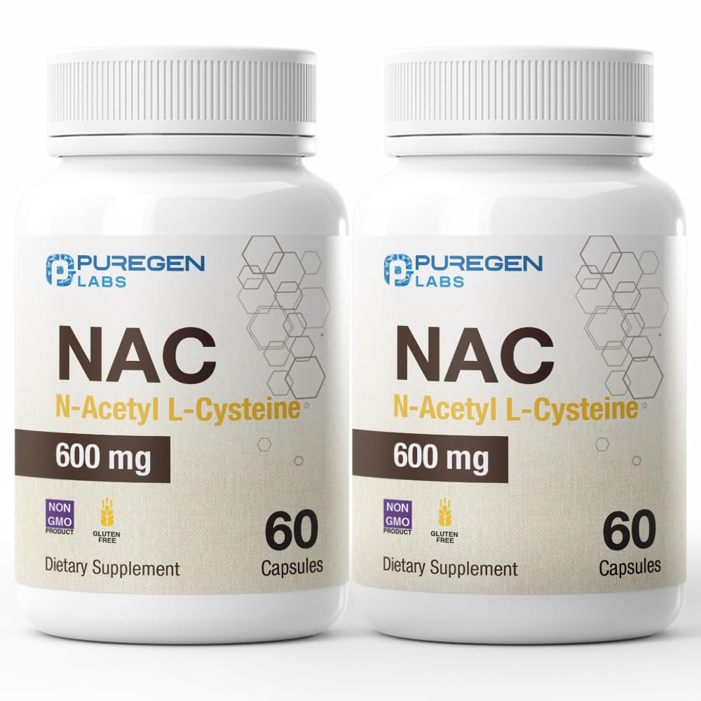 Puregen Labs N-Acetyl-L-Cysteine capsules