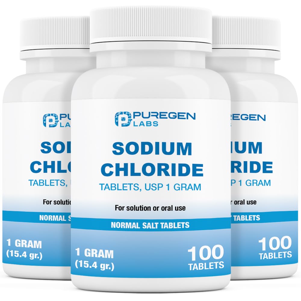 Puregen Labs sodium chloride tablets