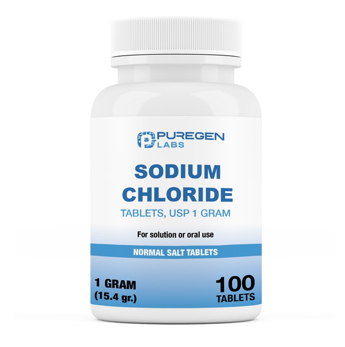 Puregen Labs sodium chloride tablets