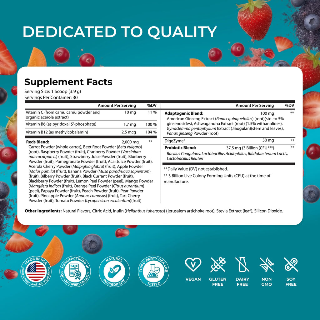 PUREHEALTH Metabolic Reds benefits