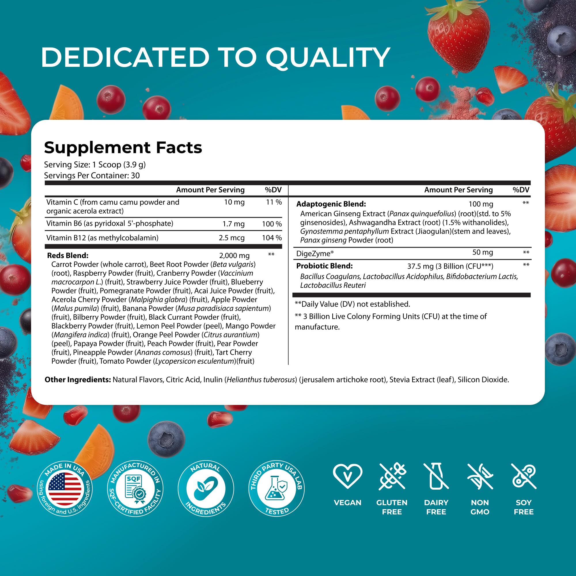 PUREHEALTH Metabolic Reds benefits