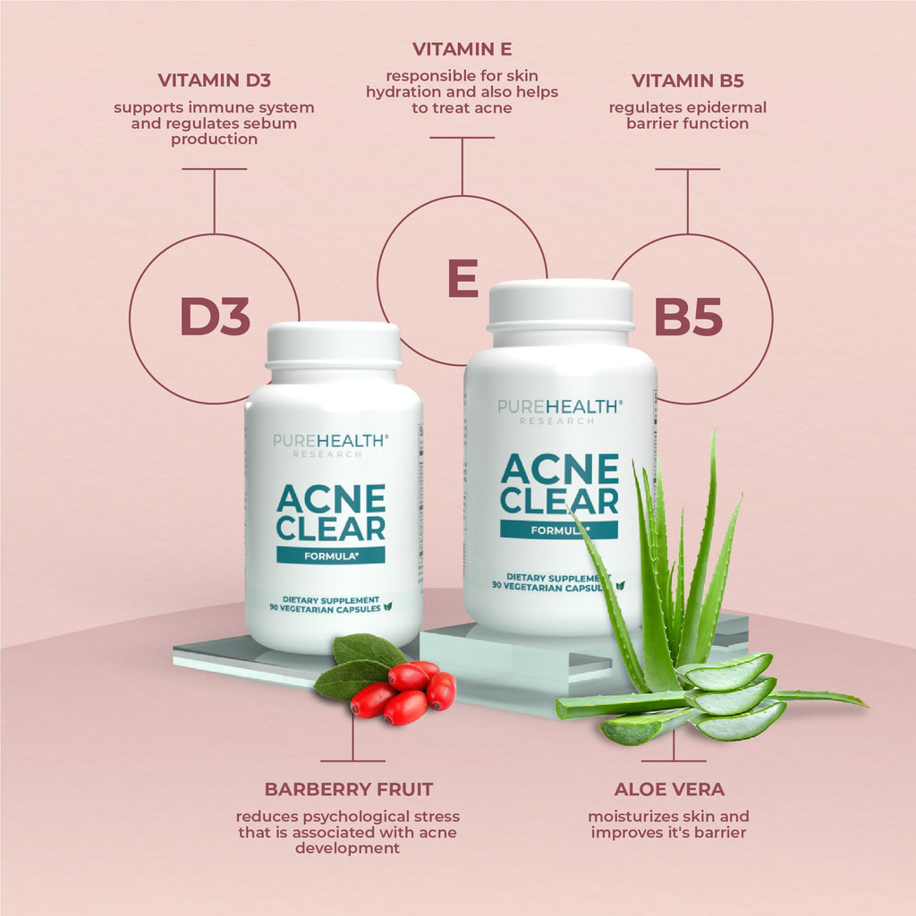 PUREHEALTH RESEARCH acne formula benefits