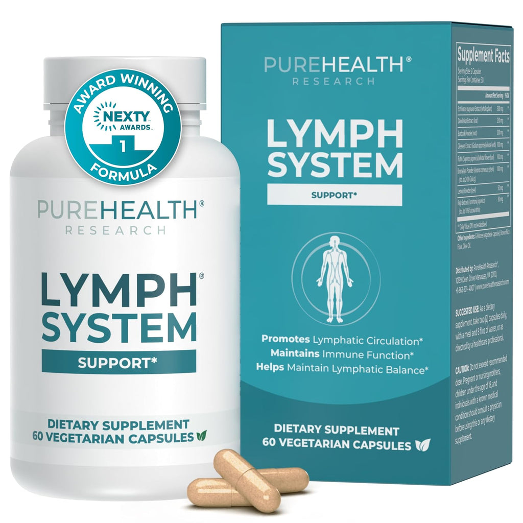 PUREHEALTH RESEARCH lymphatic support capsules