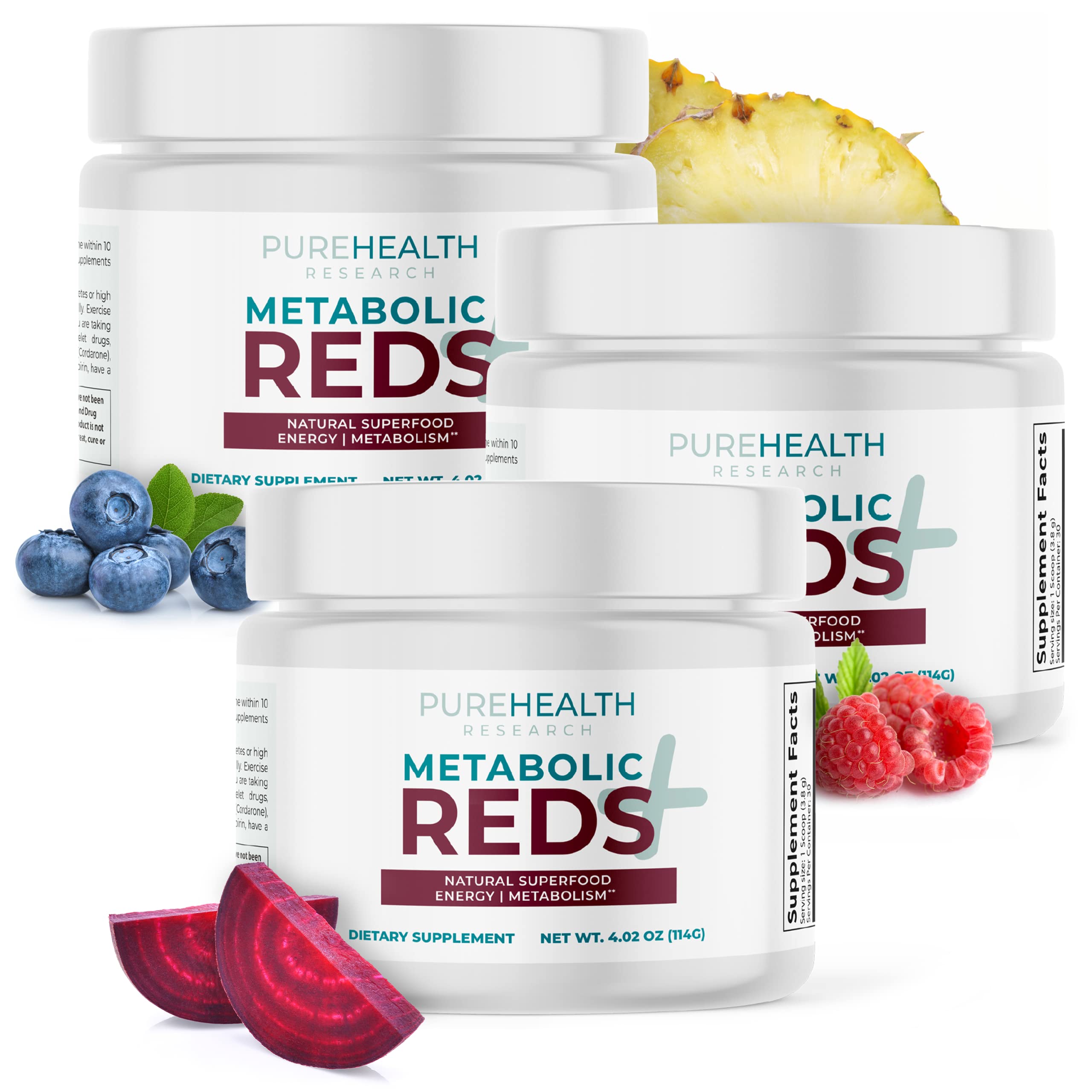 PUREHEALTH RESEARCH Reds superfoods powder