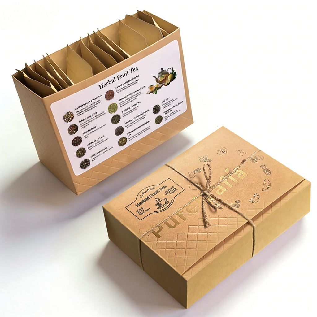 Pureleafia herbal fruit tea gift set