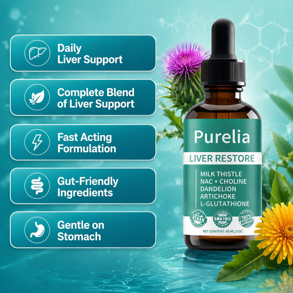 Purelia drops for liver wellness