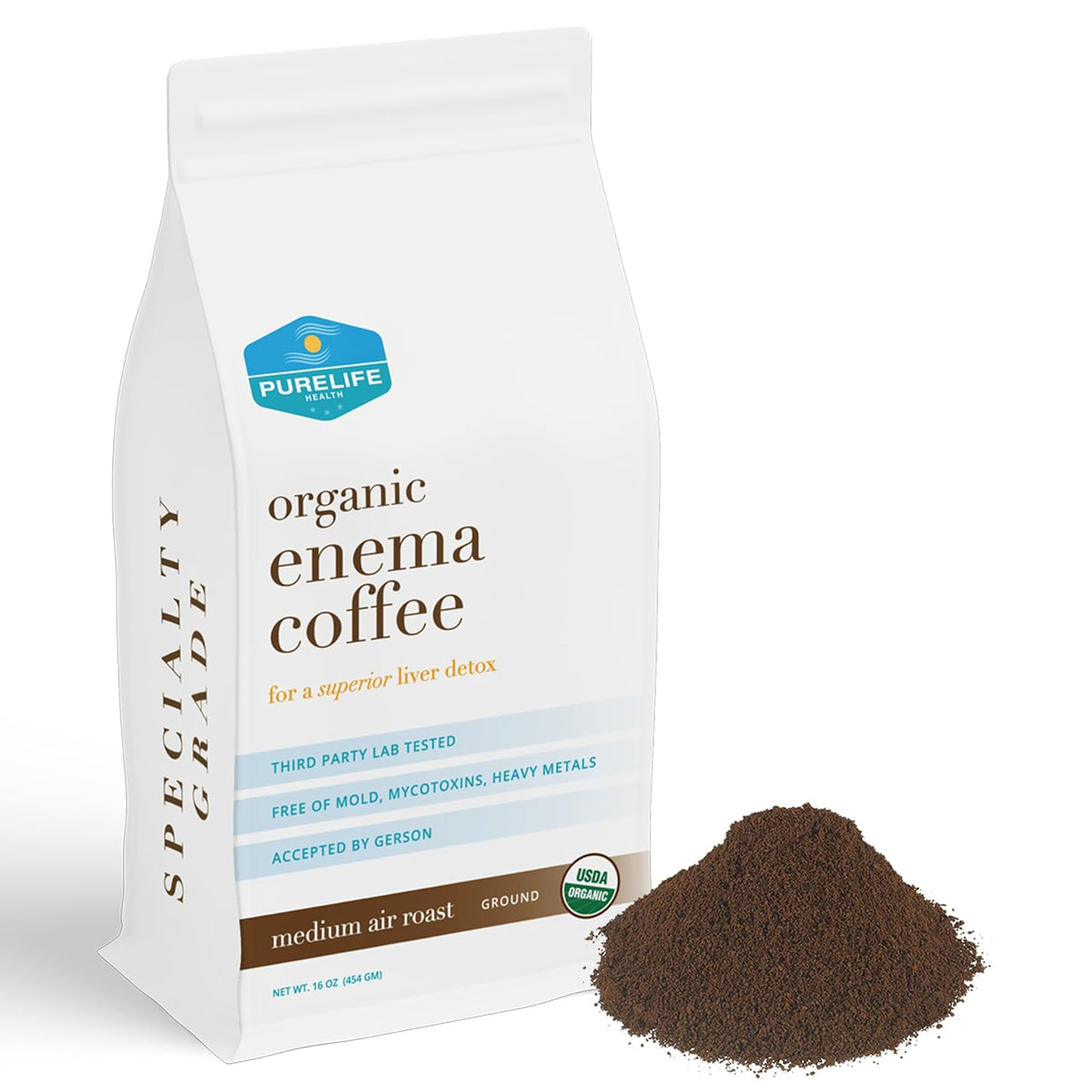 Purelife organic enema coffee benefits