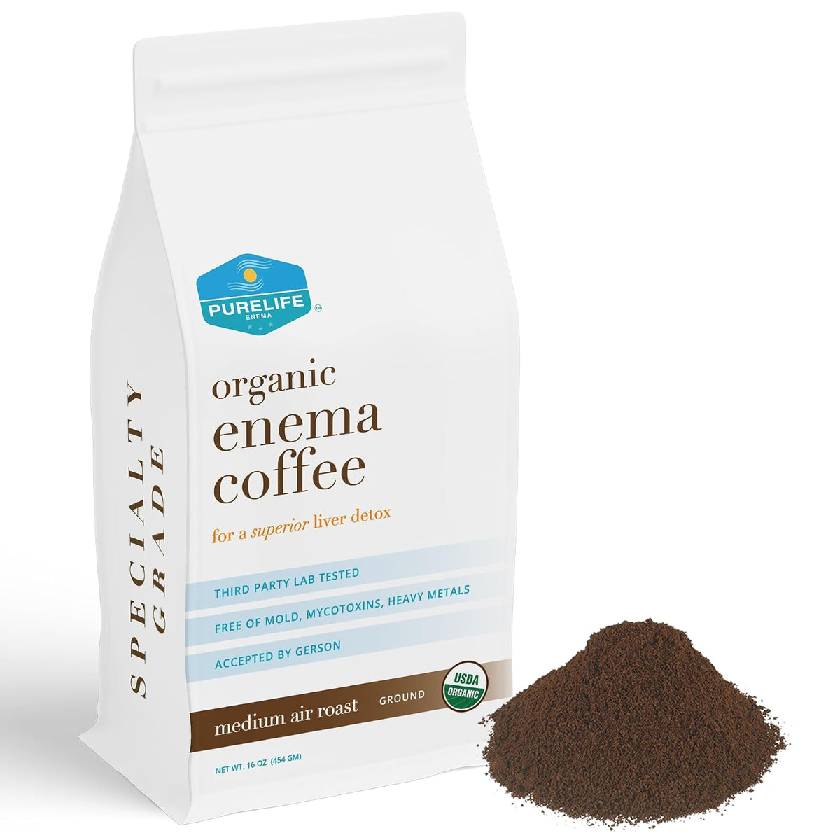 Purelife organic enema coffee benefits