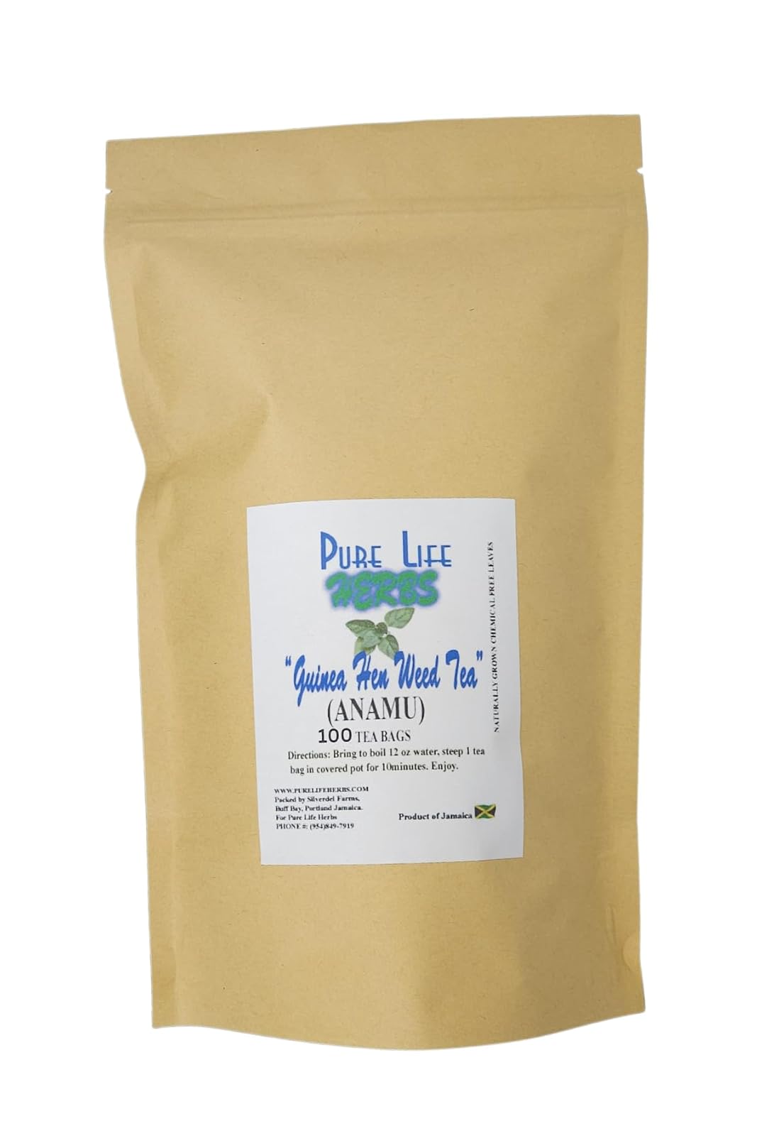 Purelifeherbs Anamu Tea bags for wellness