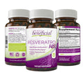 PURELY beneficial Resveratrol antioxidant capsules