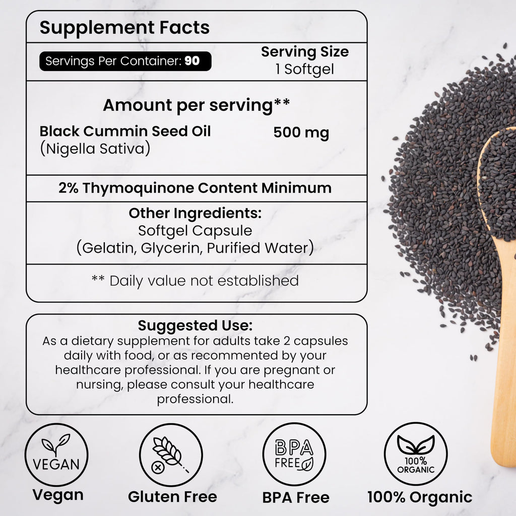 Purely Ethiopian black seed oil