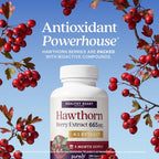 Purely Holistic herbal hawthorn extract
