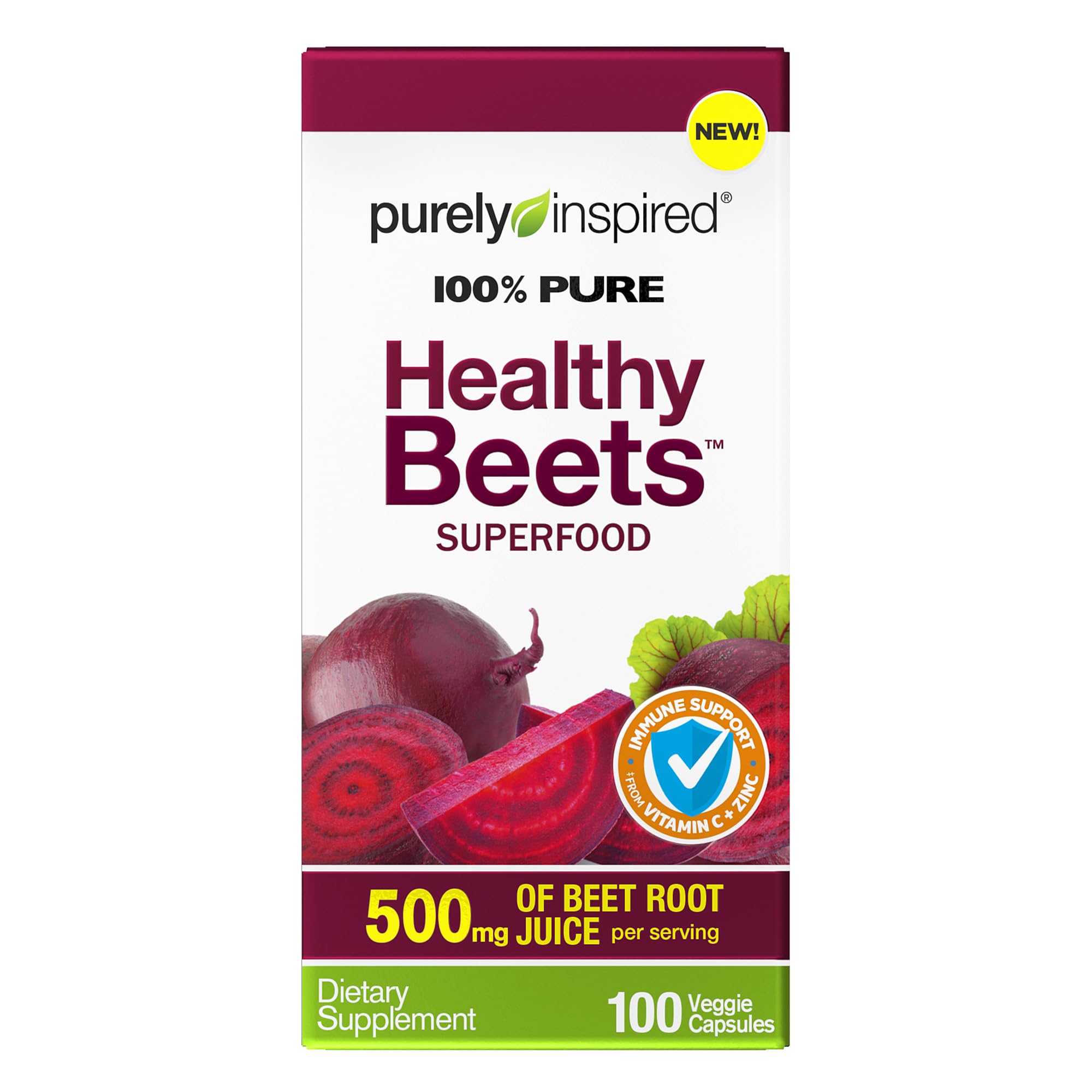Purely Inspired Beet root capsules