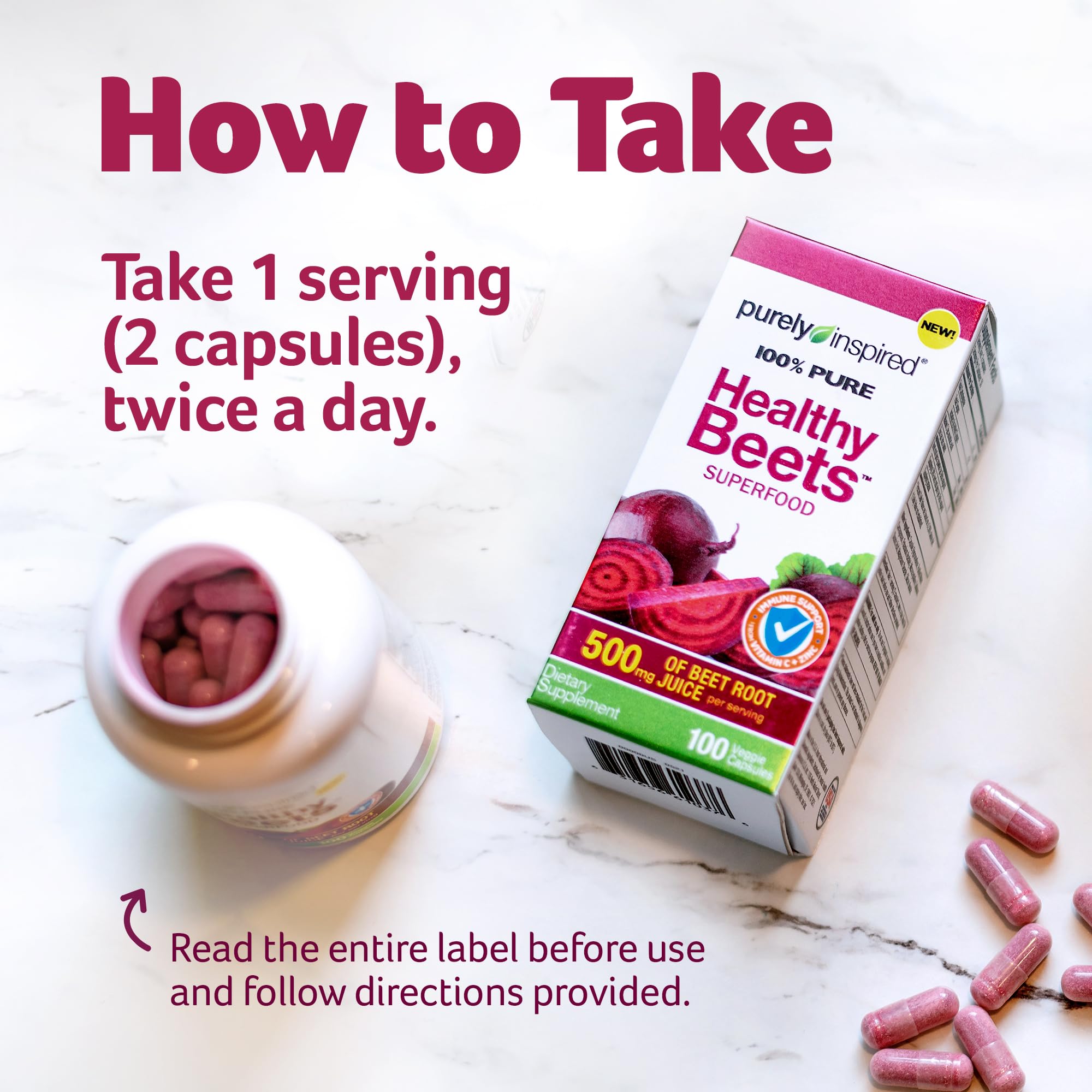 Purely Inspired health supplement benefits