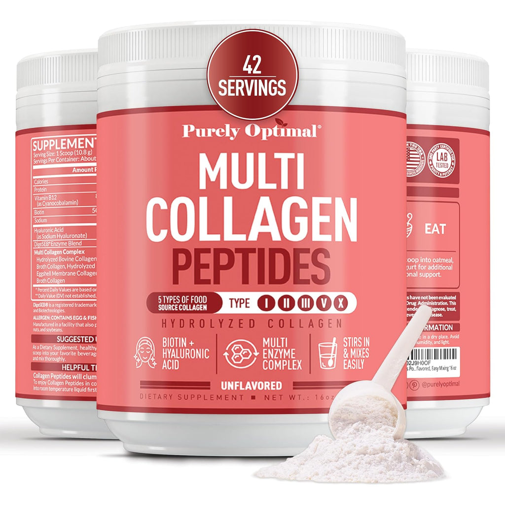 Purely Optimal collagen peptides for skin